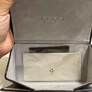 Gucci | Accessories | Gucci Collapsible Sunglass Case Large | Poshmark